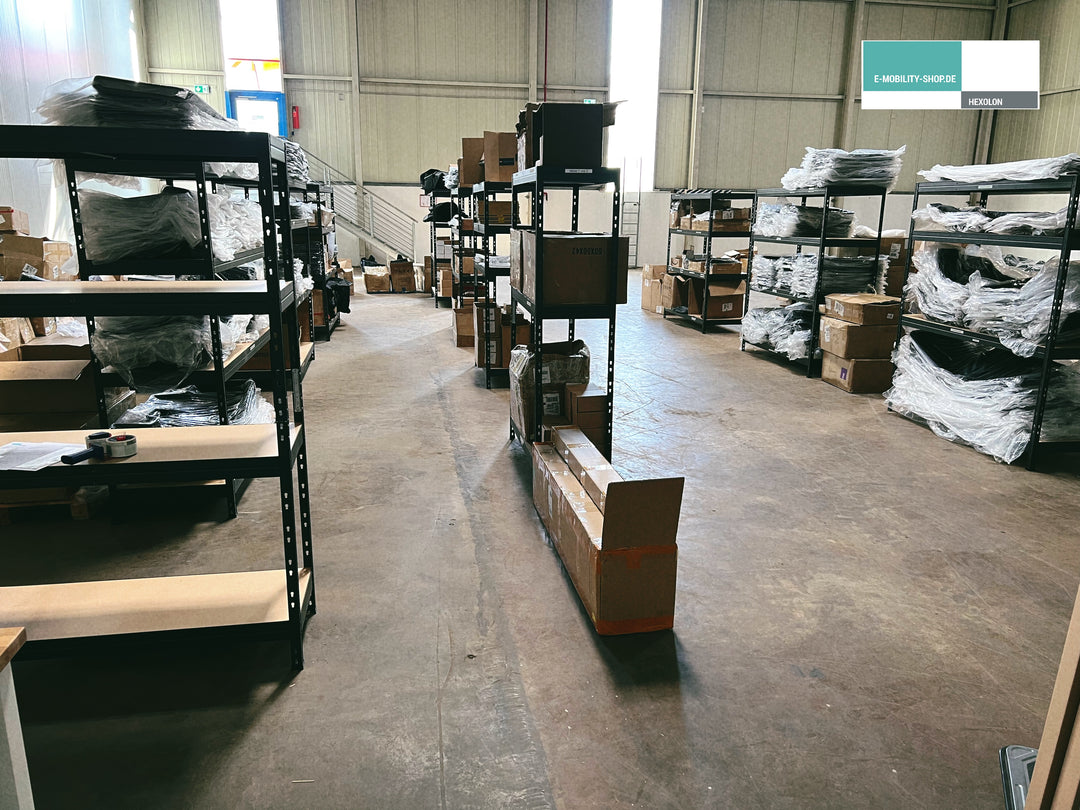 Insights into our warehouse – E-Mobility Shop