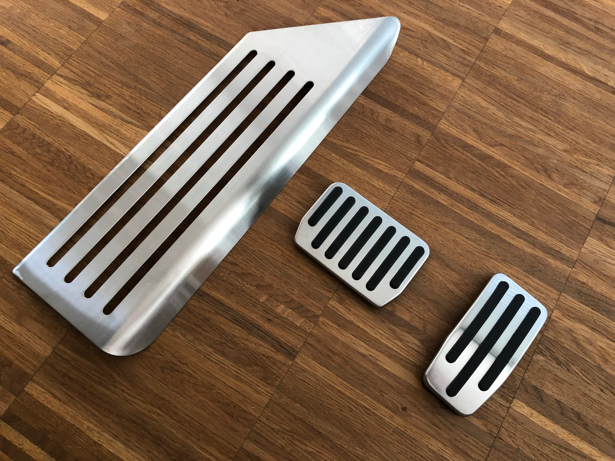 Tesla Model 3 Performance pedal pad set stainless steel 3-piece, Model ...